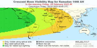 Ramadan 2025 CE (1446 AH) Prayer Timetable
