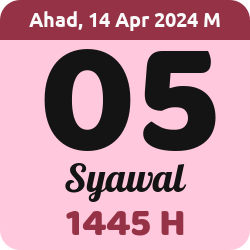 Tanggal 14 April 2024 M dalam Kalender Hijriah - Alhabib
